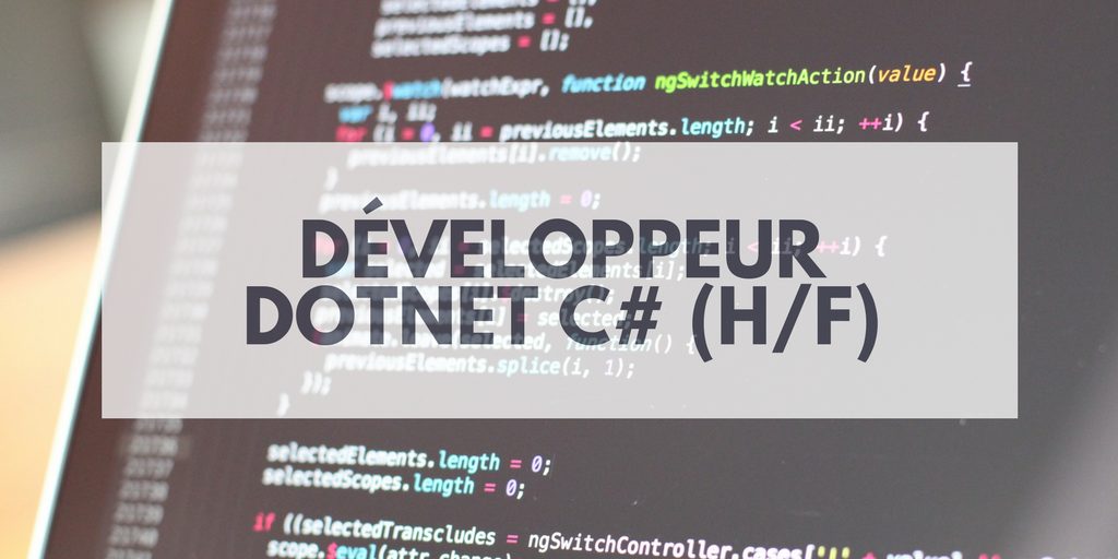 Développeur DotNet C# - Insitoo Lille - Mission Freelance - Dénicheur de talents